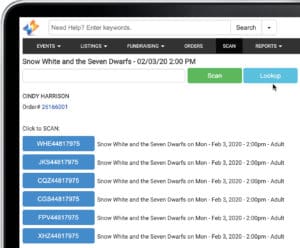 ThunderTix Barcode Ticket Scanner Software Works on Tablets