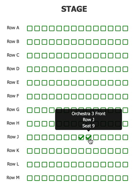Reserved seating chart creation and setup | ThunderTix