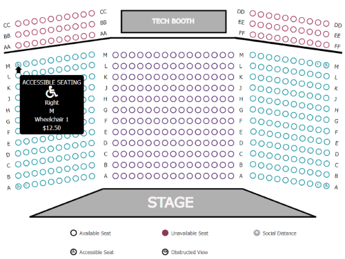 Reserved Seating Chart Creation And Setup ThunderTix